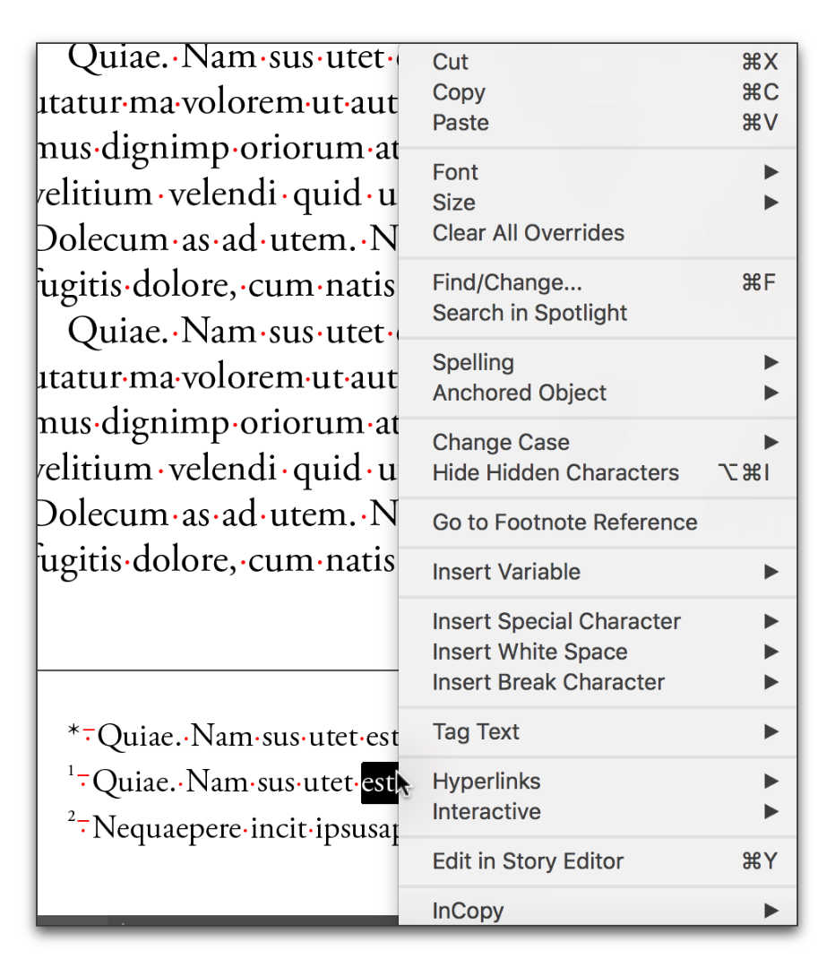 Solved: Can you Change Individual Footnote Numbering Style... - Adobe ...