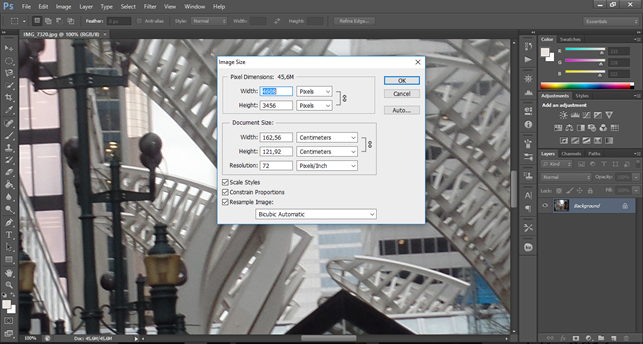 Indstillinger for billede størrelse - Adobe Community - 9057120
