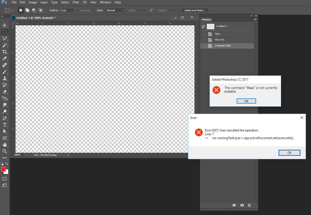 Script to check for transparency within a document... - Adobe Product ...