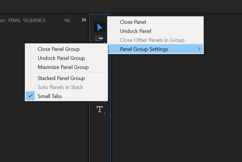 Cannot Add Tools to Options Panel - Adobe Product Community - 9100198