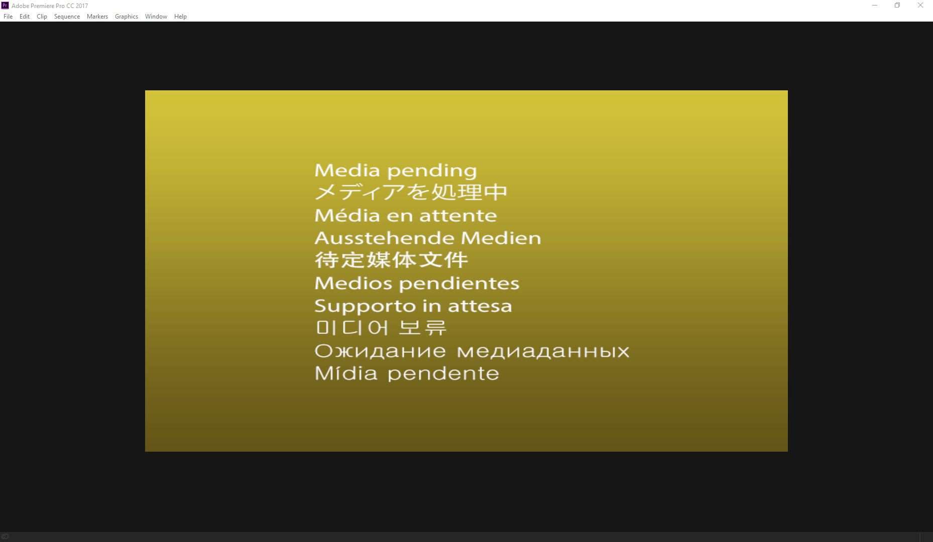 Premiere Pro CC Media Pending: Dead On Arrival - Adobe Product ...