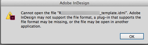 Solved: InDesign CC 2015 won't open 2017 .idml file - Adobe Community ...