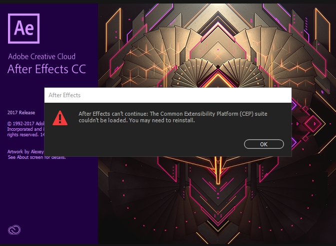 Solved: Why I can't open my after effect - Adobe Community - 9279180