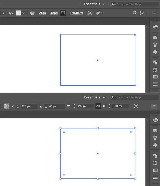 Solved: Problems with CC Illustrator Transform Panel - Adobe Product ...