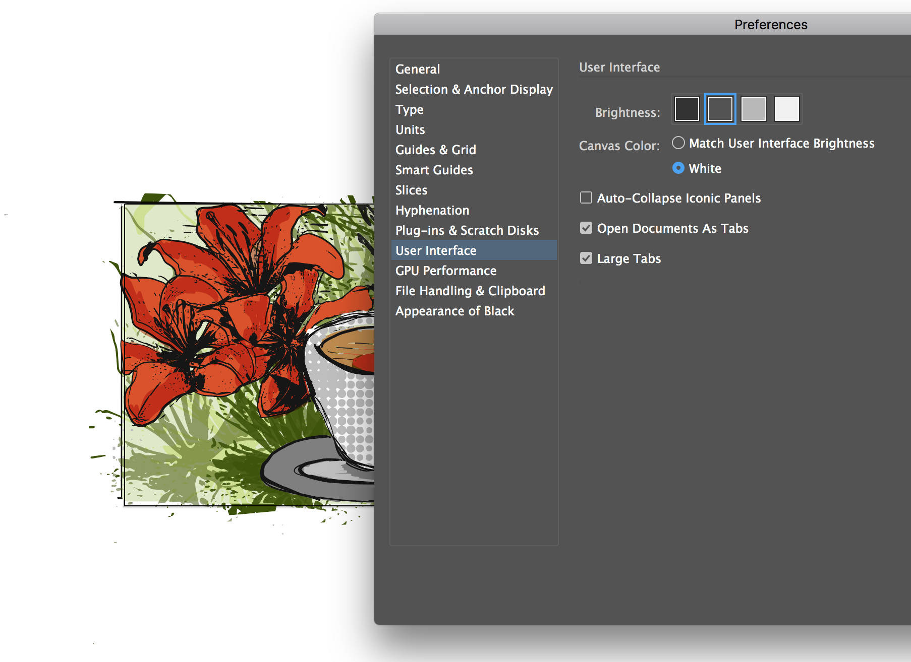 Solved: Can't change canvas colour from white to grey - Adobe Product ...