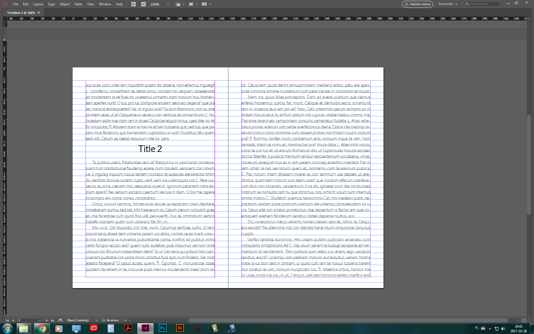 Solved: Last lines alignment within spread in book: is it ... - Adobe ...