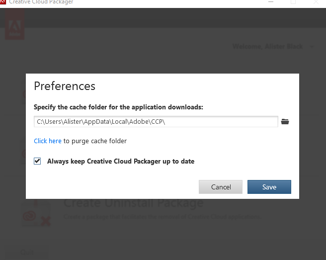Invalid Download File, Please try create package a... - Adobe Community ...