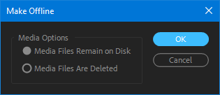 How to delete files in project folder AND imported... - Adobe Community ...