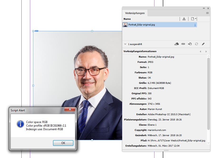 Re: Image tagged with sRGB, but InDesign assigns A... - Adobe Product ...