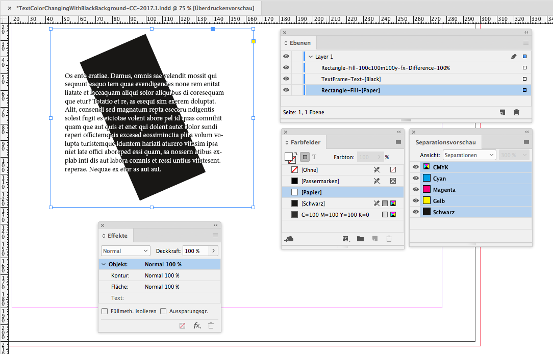 Solved: Changing text color automatically - Adobe Product Community ...