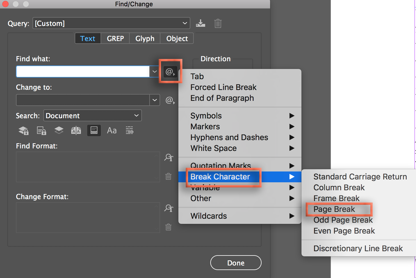 How do I REMOVE a page break from indesign - Adobe Product Community ...