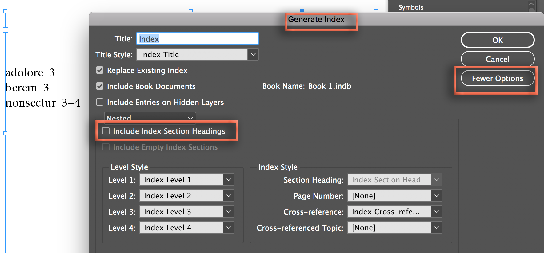 InDesign CS6 Page Section Markers - Adobe Product Community - 9644529