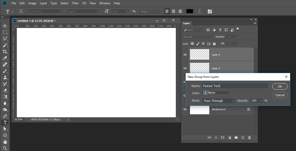 Solved Pasting Text Into New Group And Instead It Pasted Adobe