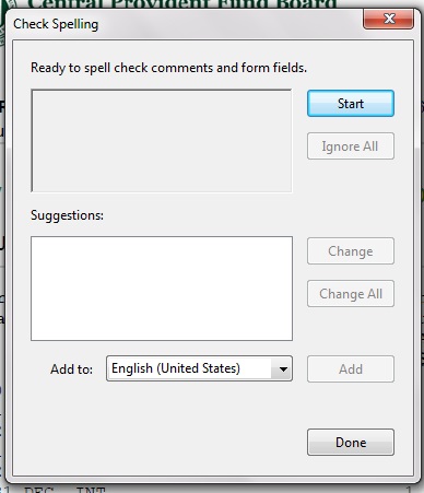 Spell check box issue - Adobe Product Community - 9656633