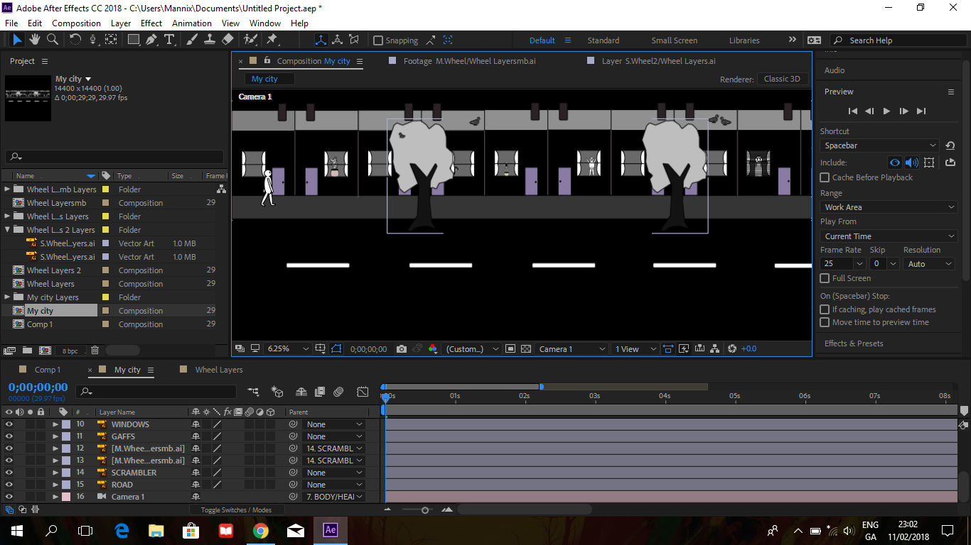 Solved: Using the camera to follow a character - Adobe Product ...