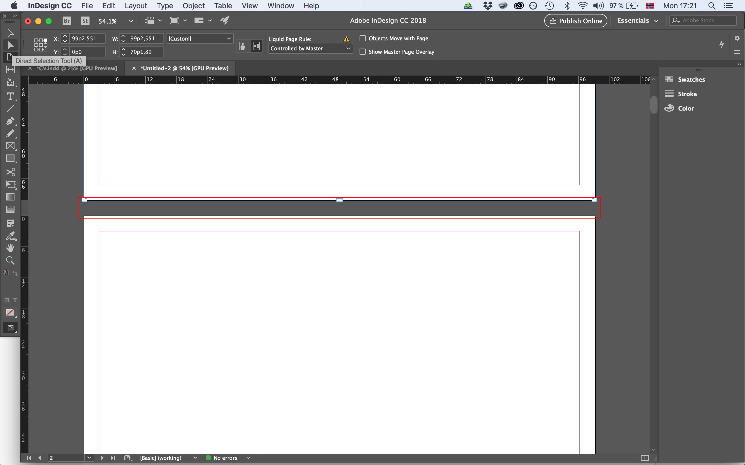 Solved: How to remove vertical spacing between pages - Adobe Support Community - 9661912