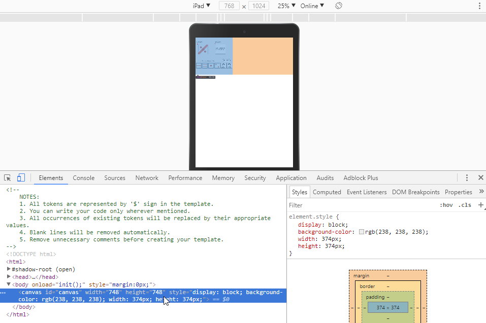 Solved: canvas size doubles in iPad - Adobe Community - 9707193