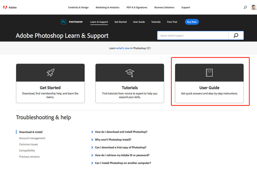 Solved: User guide in PDF format - Adobe Community - 9709811