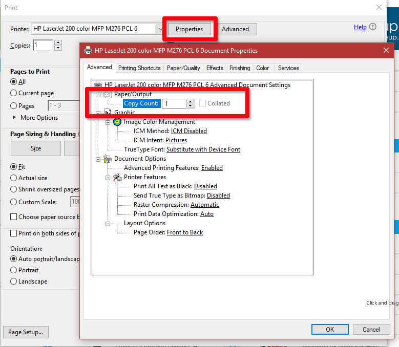Solved How Can I Reset Default Print Copies To 1 Adobe Community 