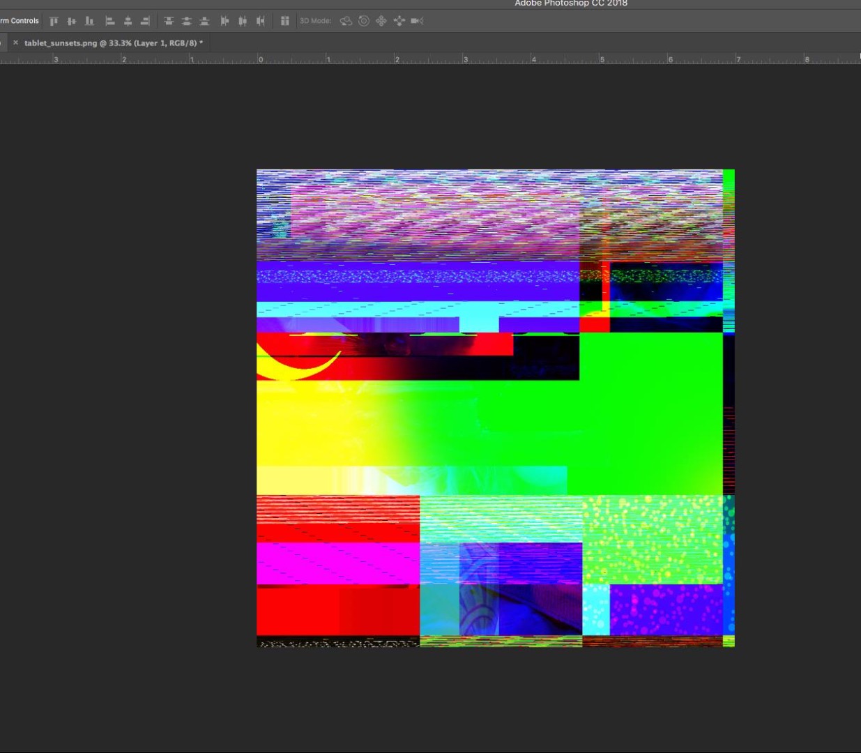 Files opening pixilated/distorted - Adobe Community - 9755624
