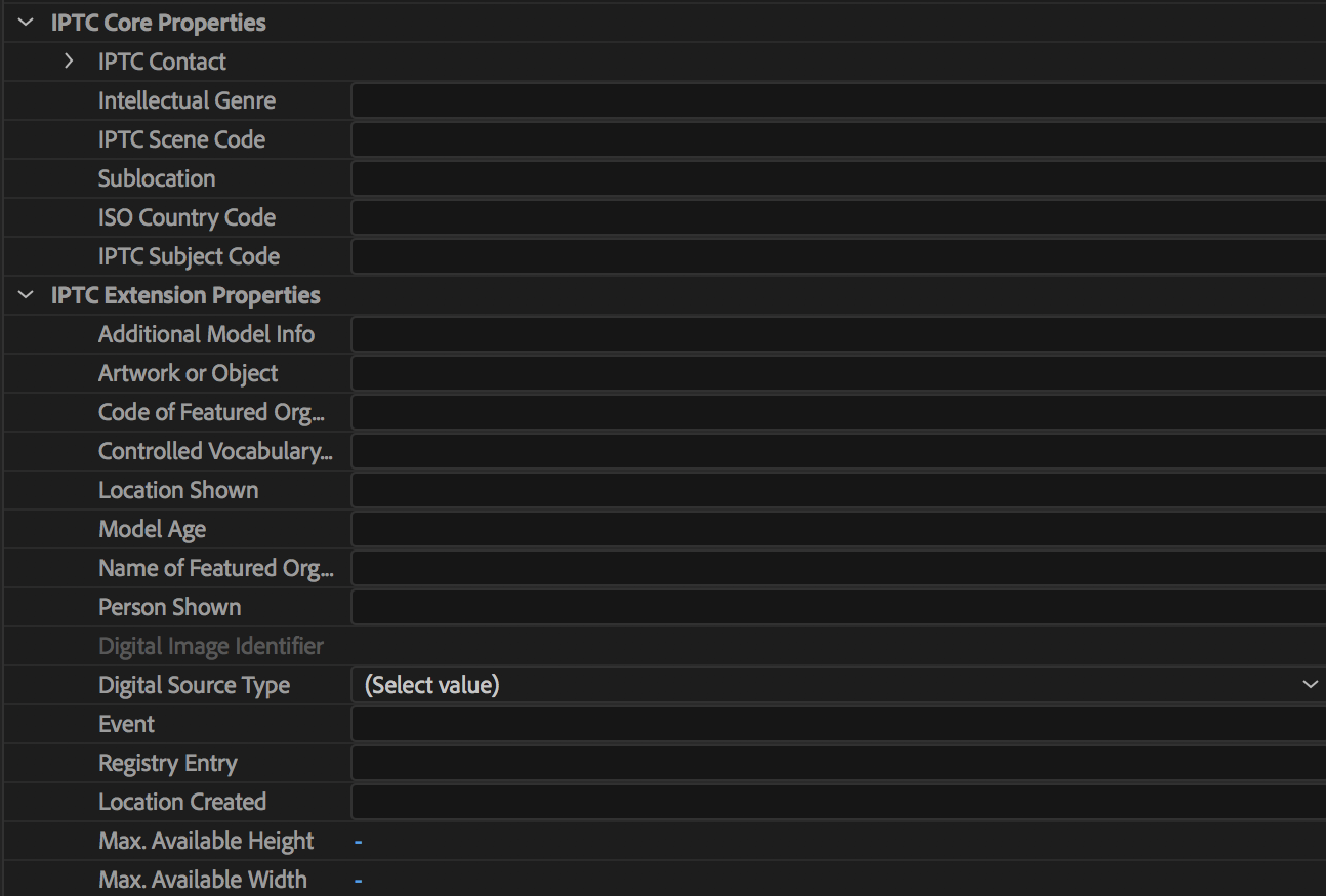 Solved: Preserving IPTC Core Metadata - Adobe Product Community - 9761828