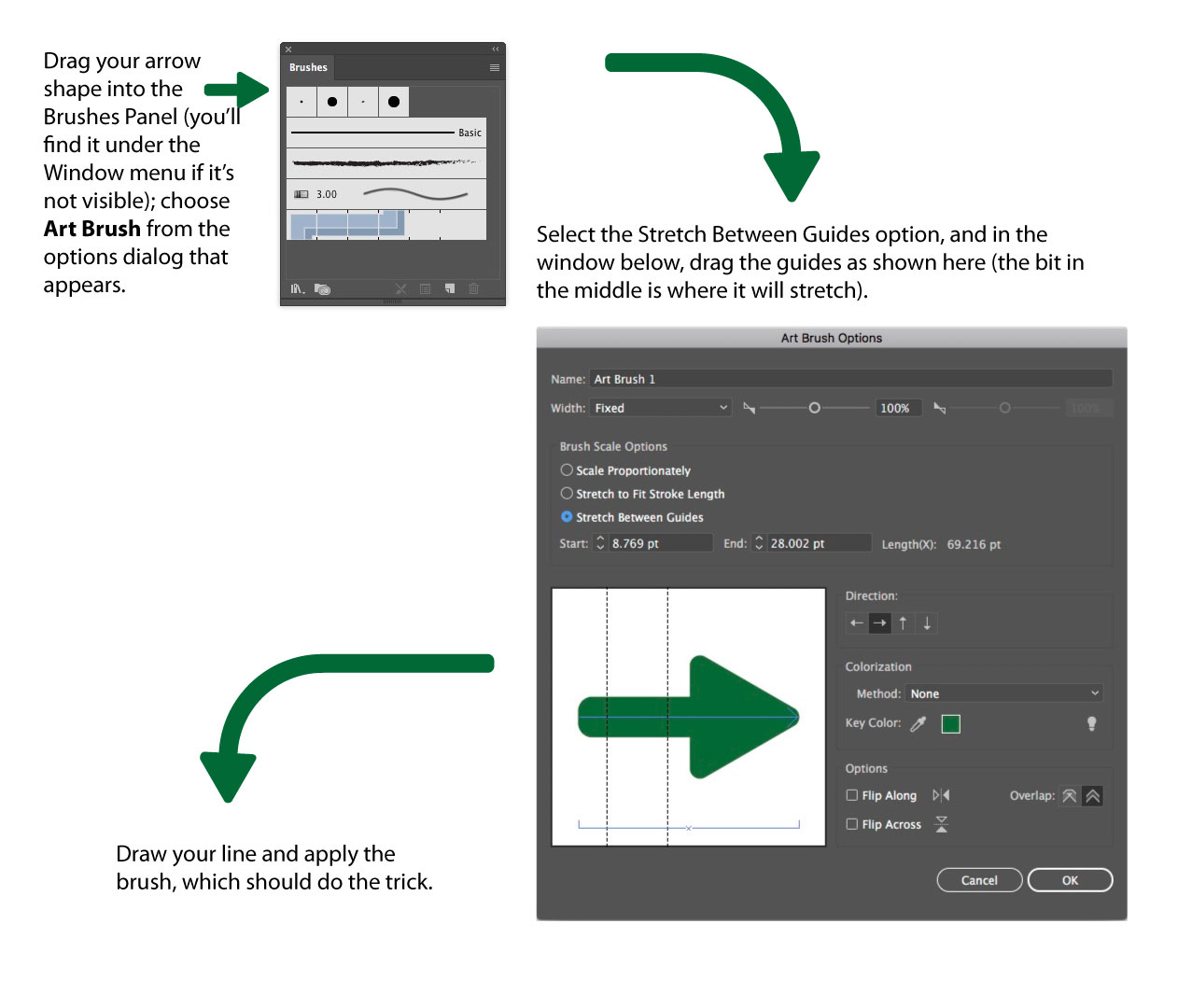 Solved: curved arrows - Adobe Product Community - 9774277