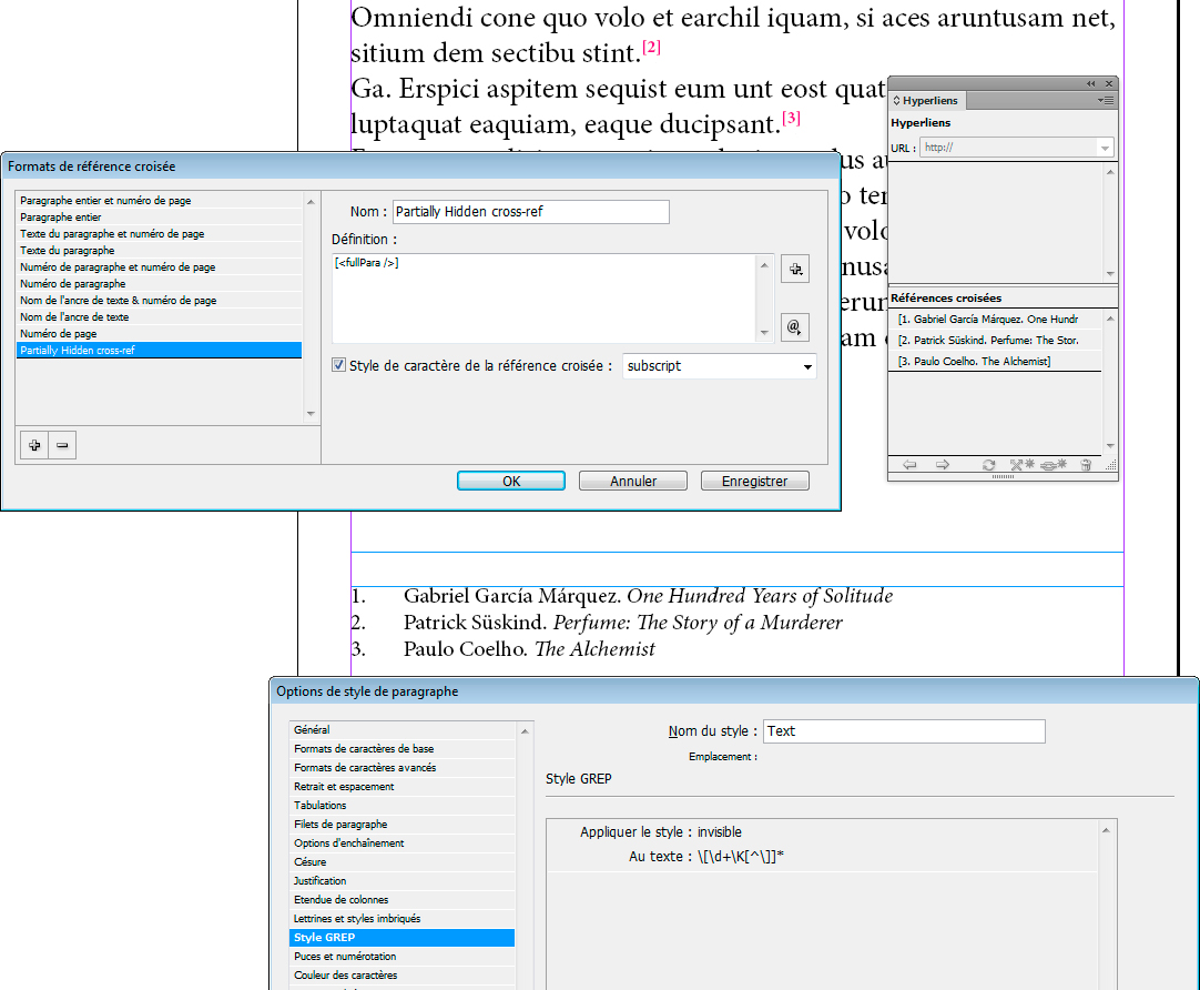 Numbered cross references - Adobe Community - 9762775