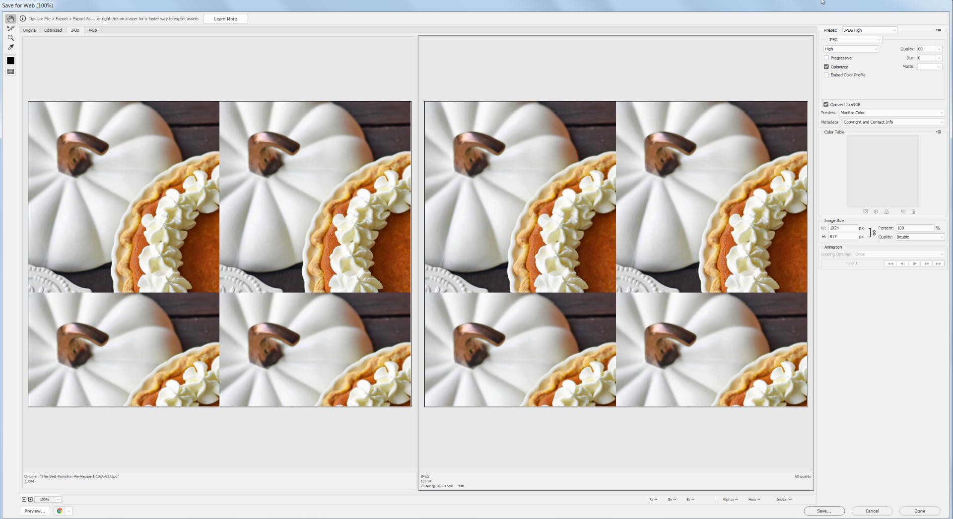 Solved: Export to Save for Web Legacy is tiling - Adobe Product Community - 9793549