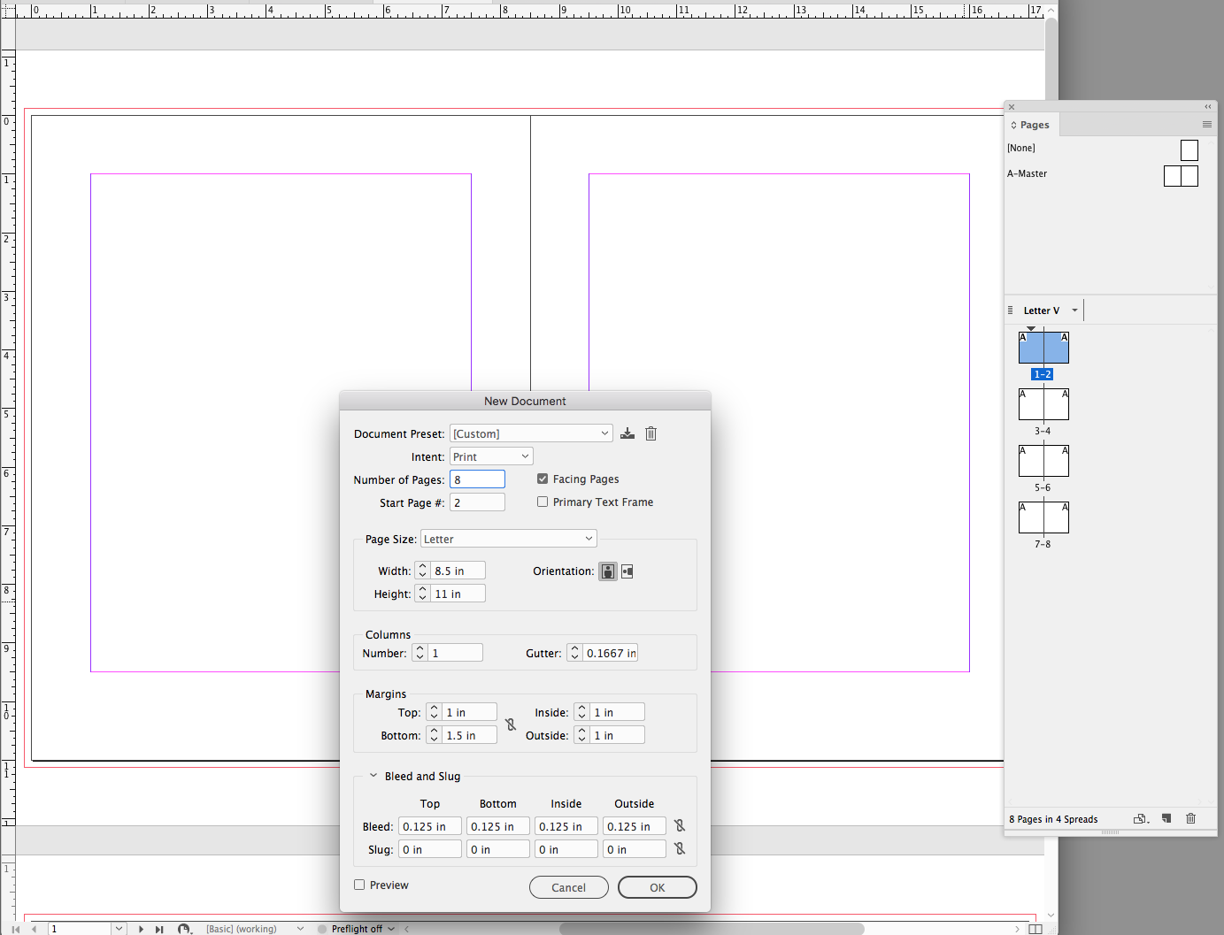 Solved: Facing Pages in Indesign - Adobe Community - 9817779