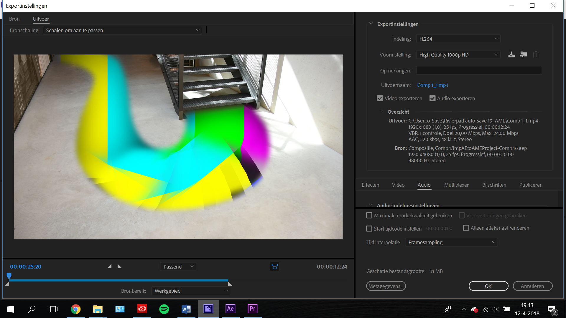 Exporting video in weird (yellow/magenta/green/blu... - Adobe Product ...