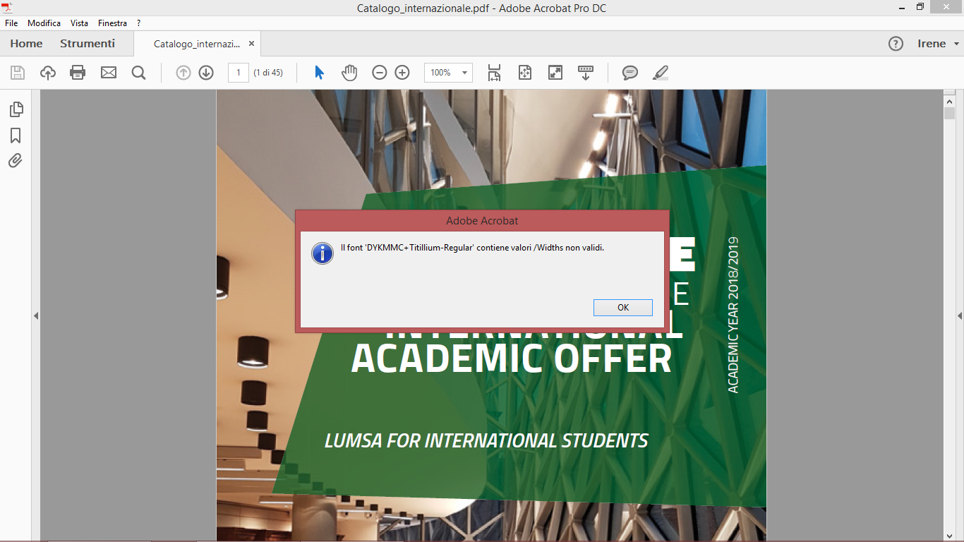 Solved: Font error - Adobe Product Community - 9855202