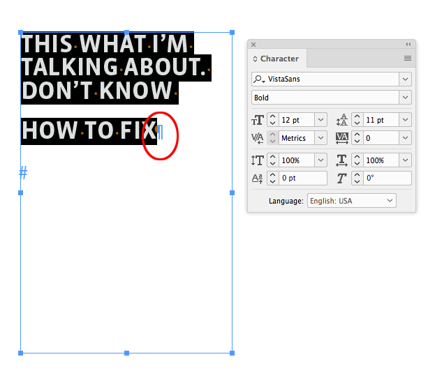Solved: Random line spacing in Indesign - Adobe Product Community - 9819936