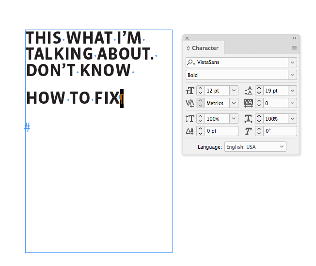 Solved: Random line spacing in Indesign - Adobe Product Community - 9819936