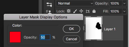 Layer mask rubylith view not working on mac - Adobe Community - 9818049