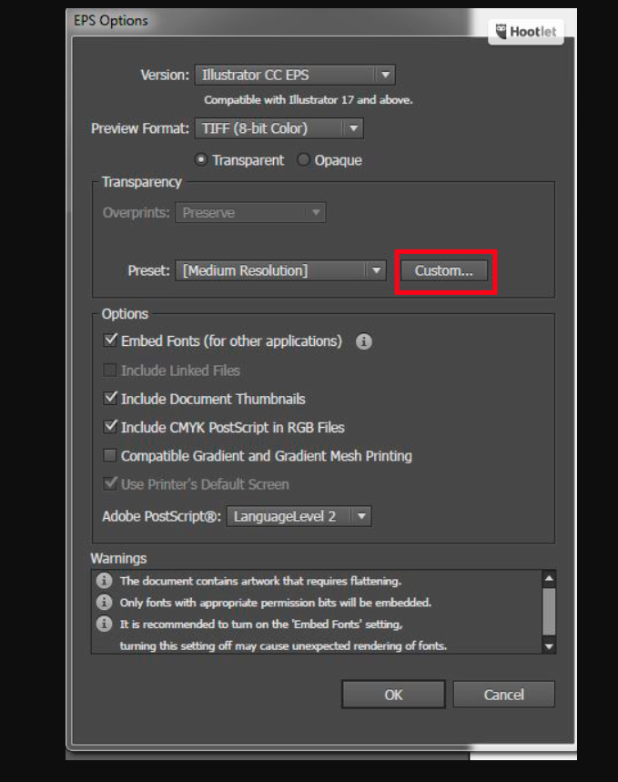 Illustrator & Roland Versaworks CutContour lines - Adobe Product ...