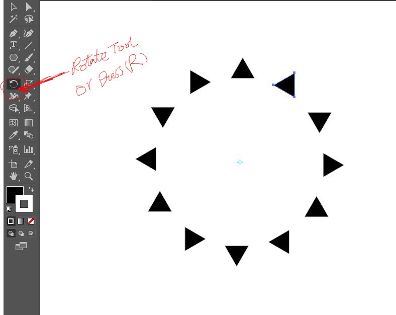 Solved How To Rotate Evenly Around A Circle Adobe Community 9877119