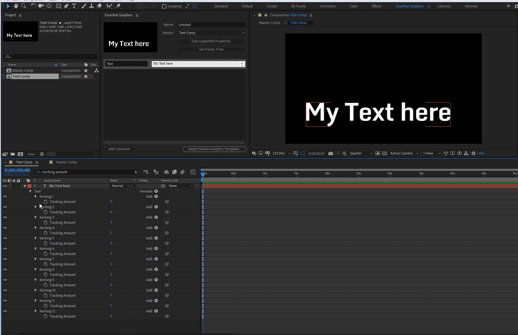 Solved: AE 2018 Master Properties - Adobe Support Community - 9849306
