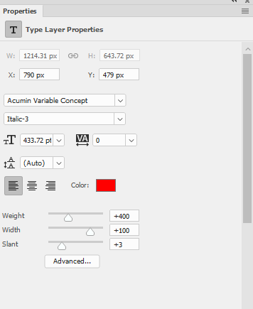 Faux Italic option disabled (greyed out) - as of P... - Adobe Community ...