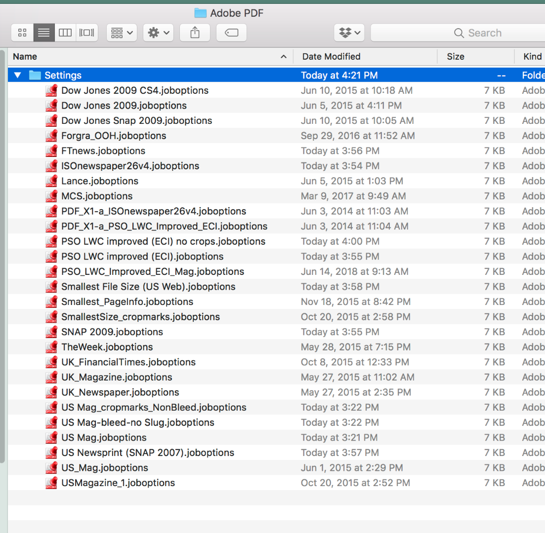 Solved: location of custom PDF job options file - Adobe Product ...