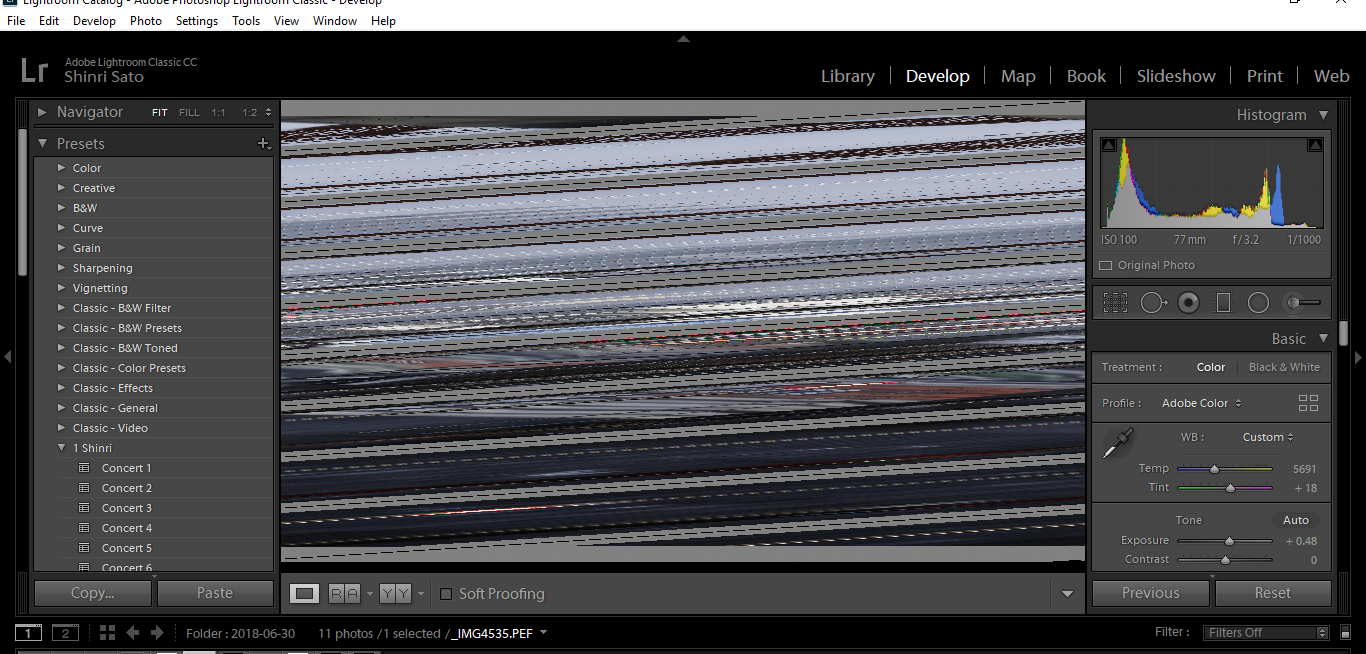 Solved My Lightroom Classic Does Not Show Imported Images Adobe Support Community 9910280