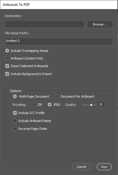 PS artboards export into one file - Adobe Community - 9971989