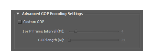 Solved: Adjust GOP size (number of M frames) in Media Enco... - Adobe ...
