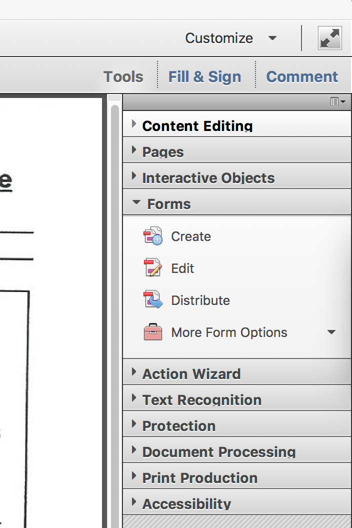 Solved: I have no 'Prepare Forms' Tool - Adobe Product Community - 10132614