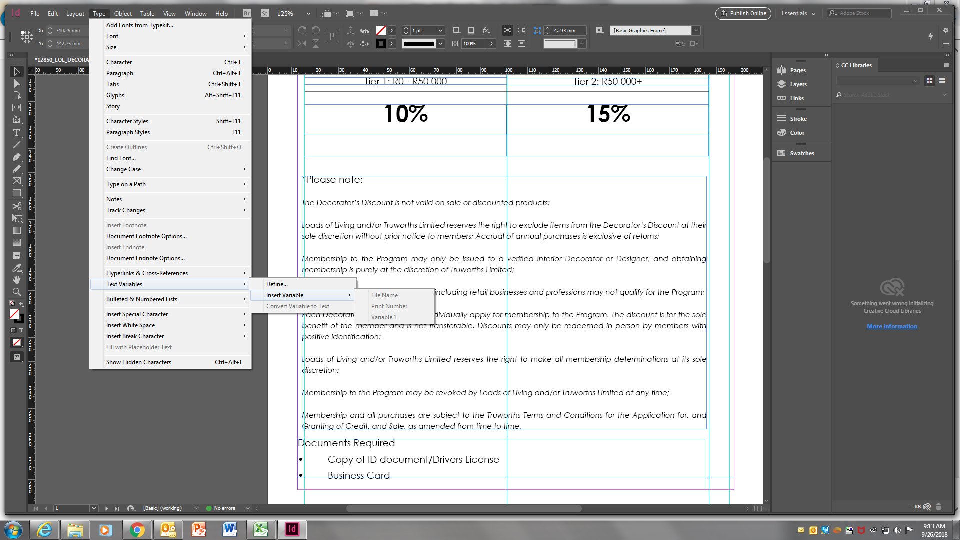 Solved: cannot insert/edit indesign variable - Adobe Product Community ...
