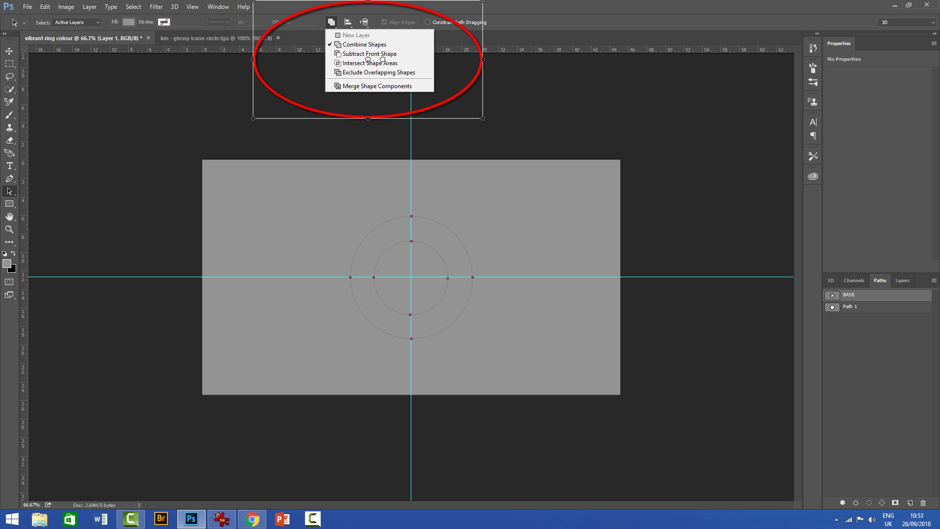 Solved: Paths button missing from option bar - Adobe Community - 8795396