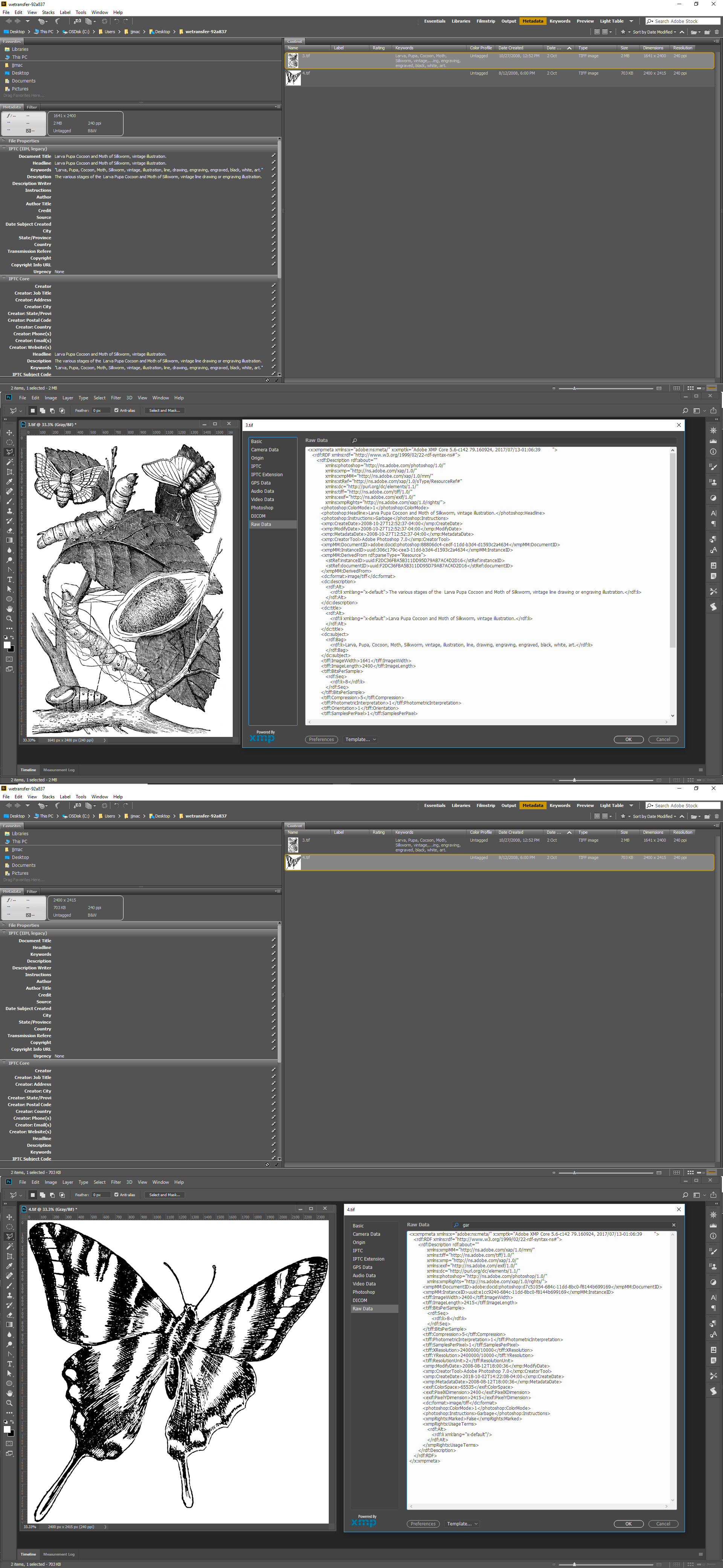 Solved: IPTC lost when opening in Photoshop, but there in ... - Adobe ...
