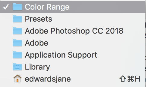 Solved: Where are the color ranges saved? - Adobe Community - 10084431