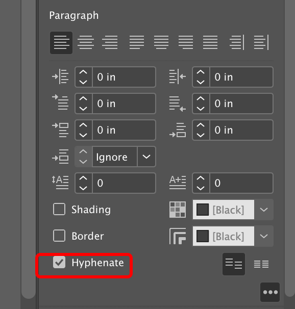 Solved: How do I turn off hyphenation for my text? - Adobe Product ...