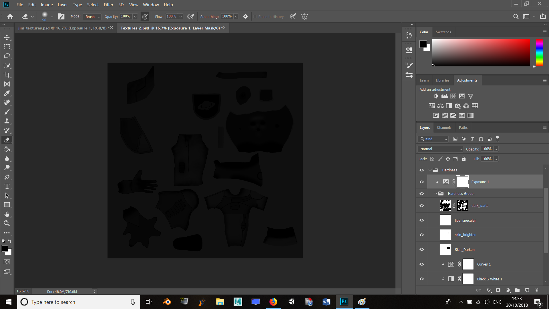 Hardness Texture for 3D Model - Adobe Support Community - 10199524