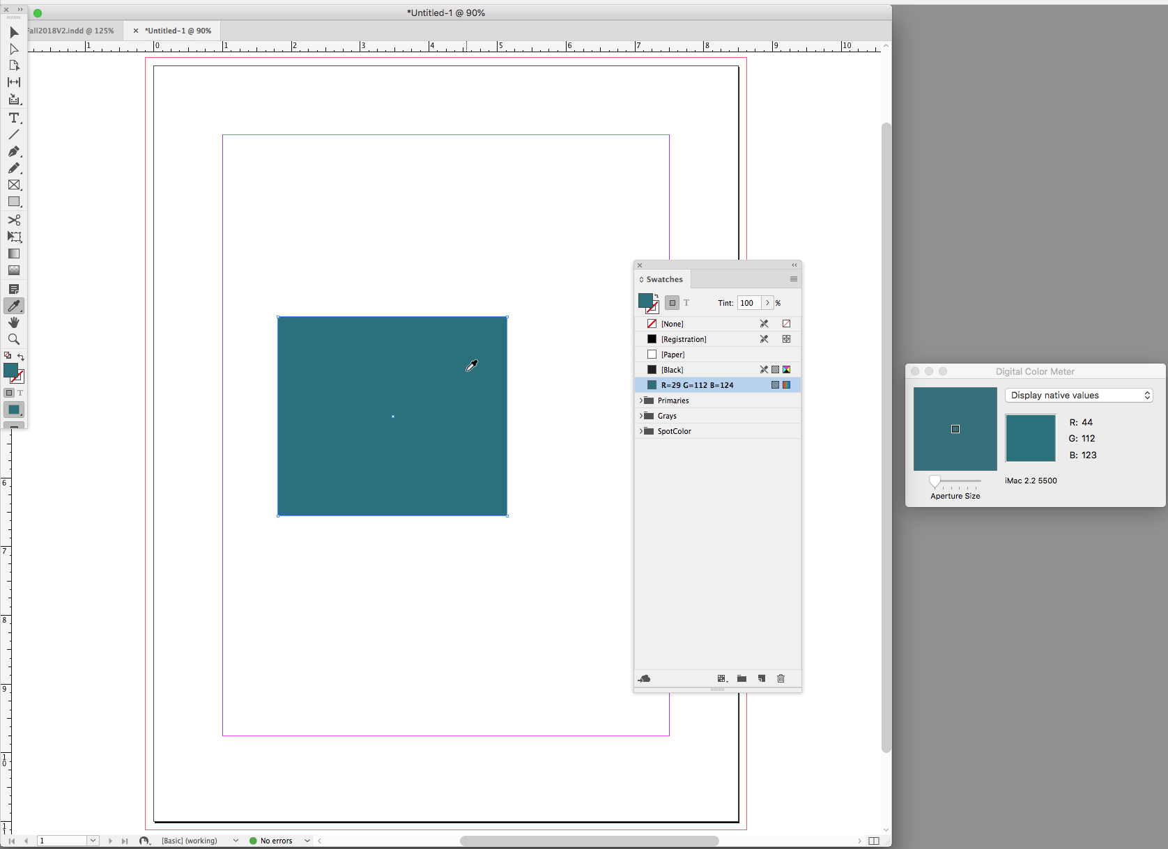 Solved: RGB Inconsistencies in InDesign CC 2018 (Windows 7... - Adobe ...